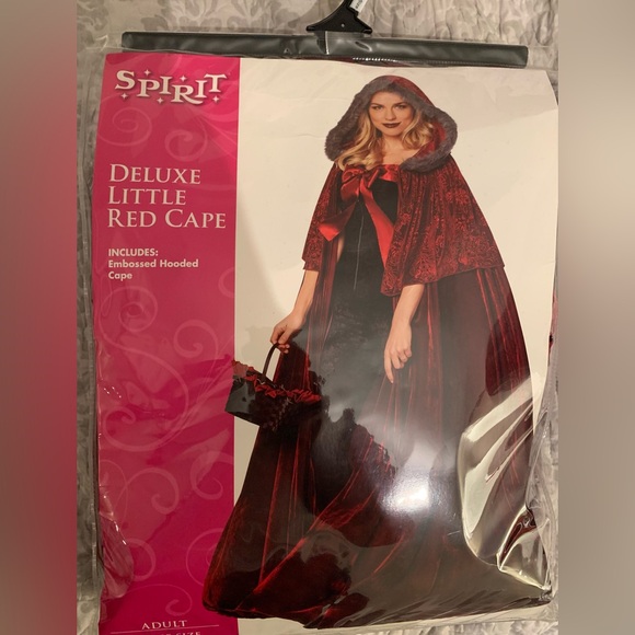 Spirit | Jackets & Coats | Spirit Deluxe Little Red Cape | Poshmark